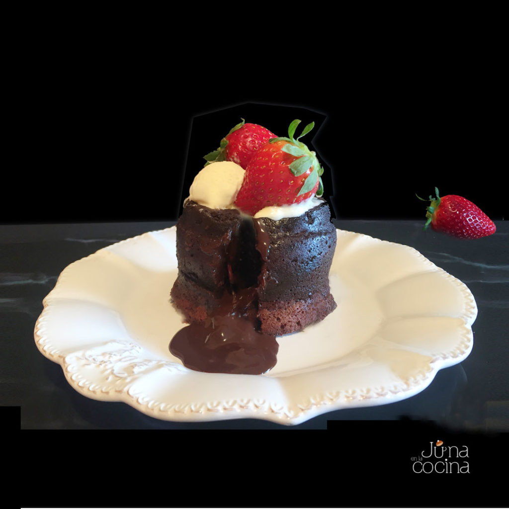 Coulant de chocolate - Juna En La Cocina