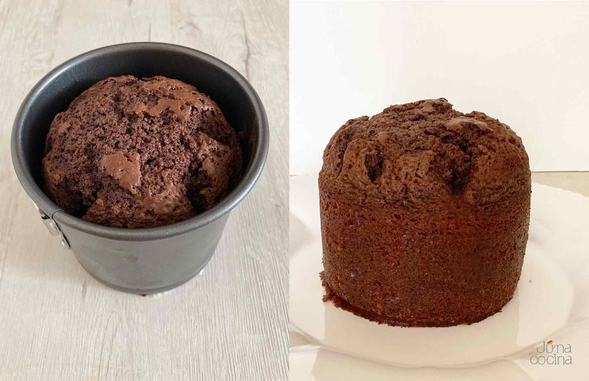 Bizcocho de chocolate y vino tinto - Juna En La Cocina